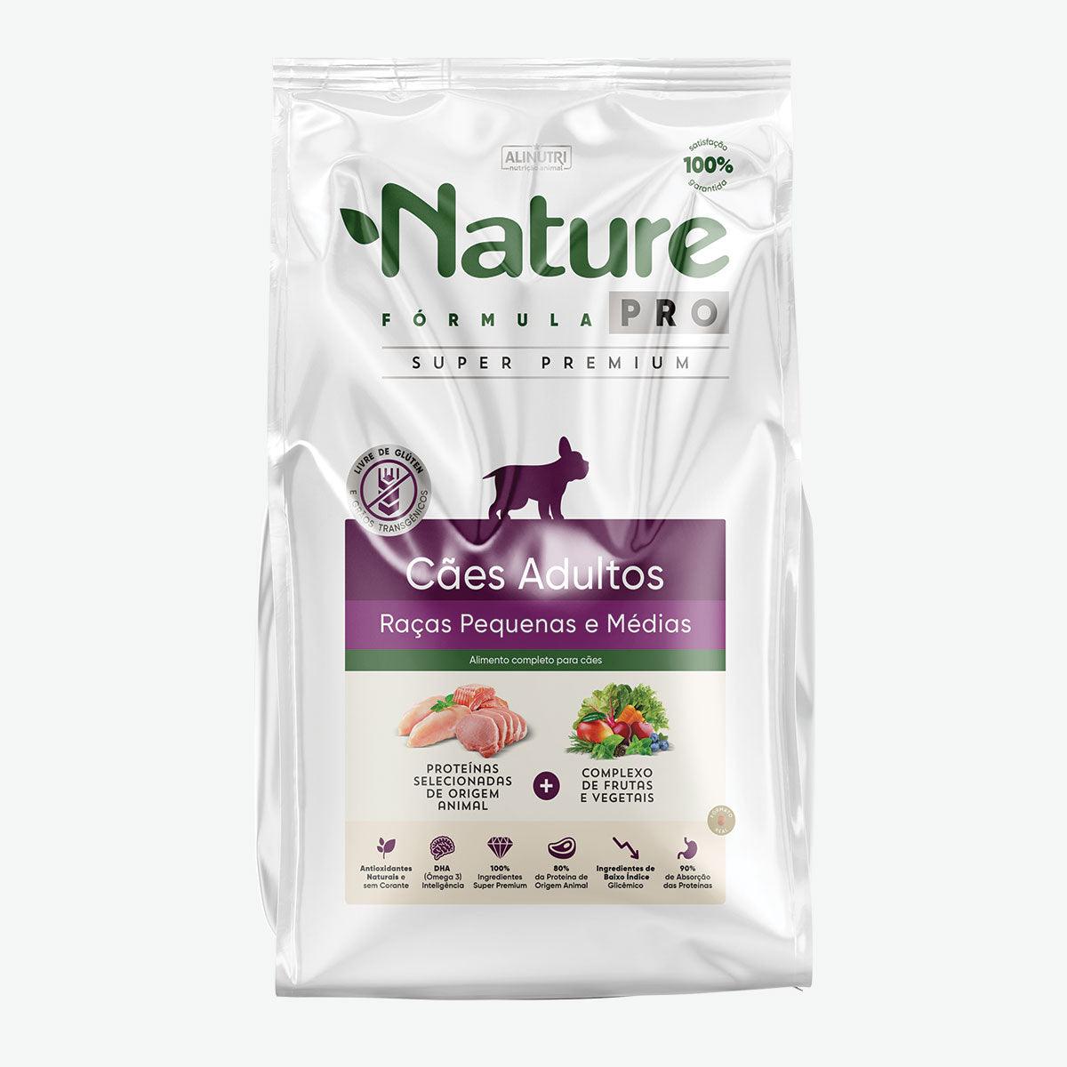 Ração Nature Fórmula Pro Cães Adultos Raças Pequenas e Médias – shopcao