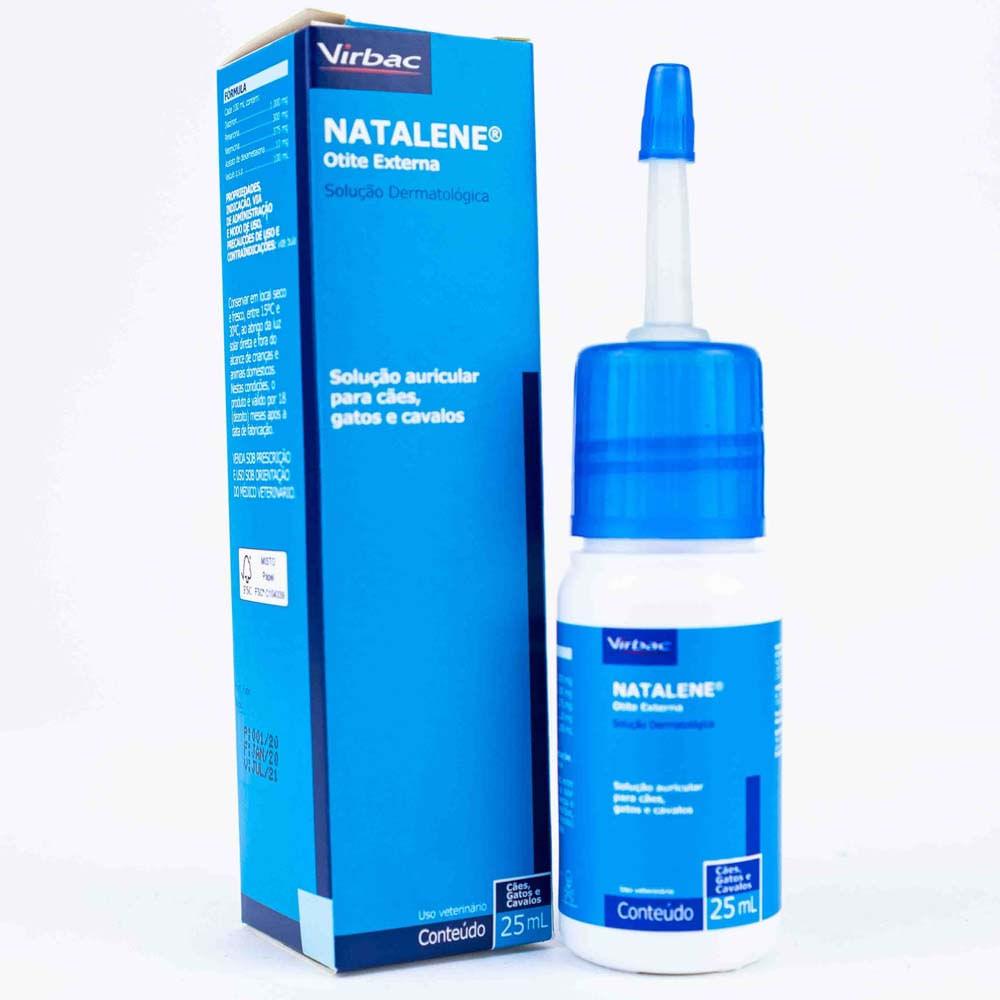 Solução Antiparasitária Auricular Virbac Natalene - 25 mL – Shop Cão